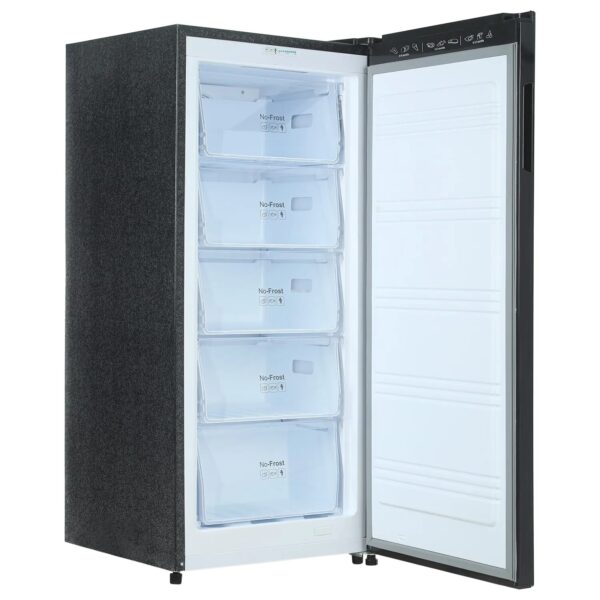 Fresh Upright Deep Freezer 5 Drawers - Black / FNU-LR250BC | More